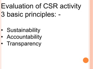 Corporate Social Responsibility(CSR) | PPTX
