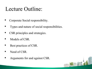 Csr | PPT