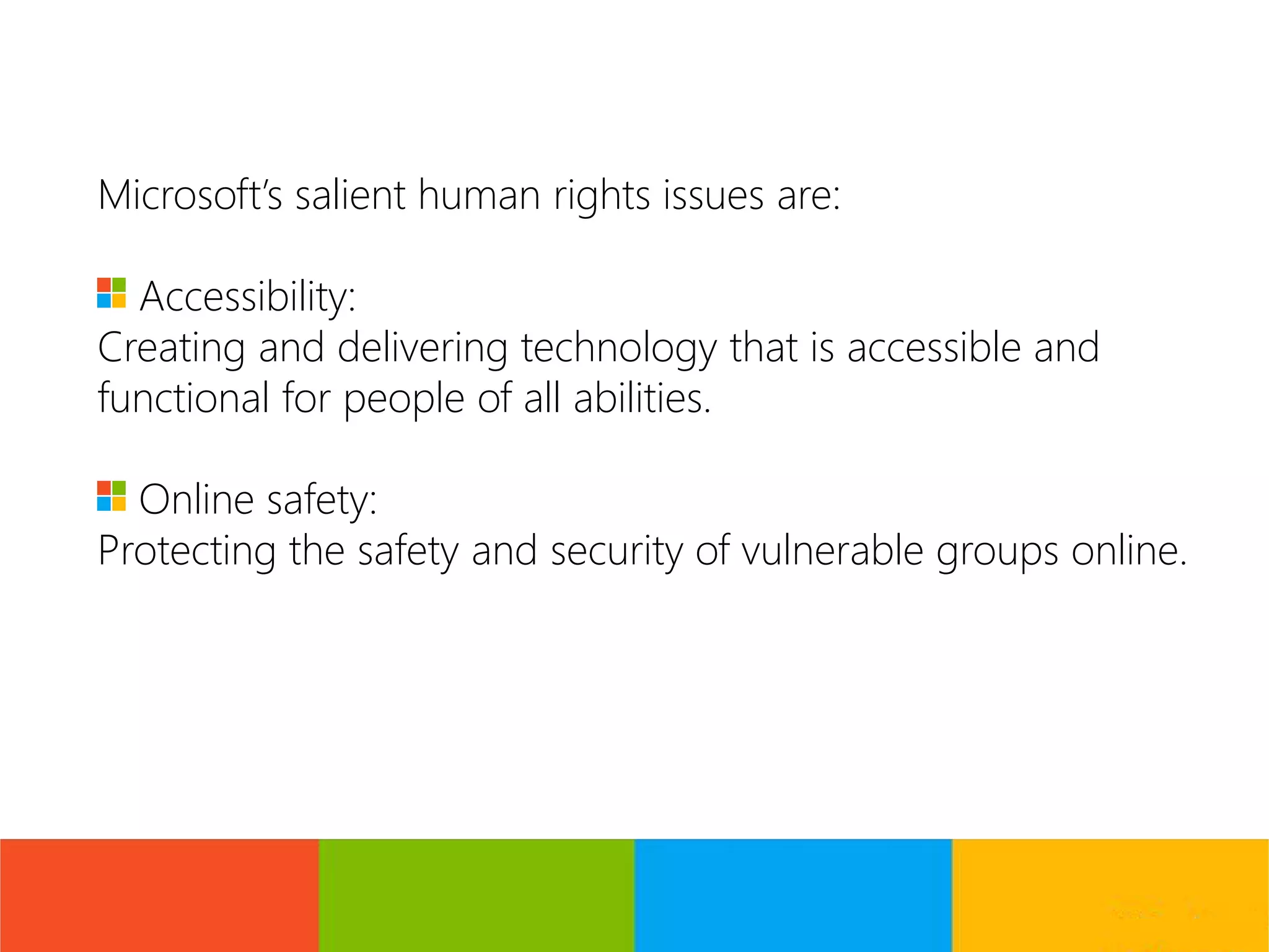 Microsoft CSR program | PPTX