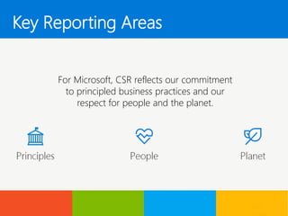Microsoft CSR program | PPTX