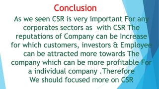 Corporate Social Responsibility (CSR) | PPT