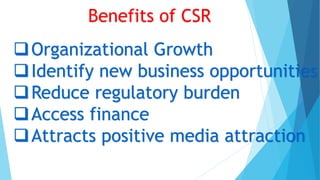 Corporate Social Responsibility (CSR) | PPT