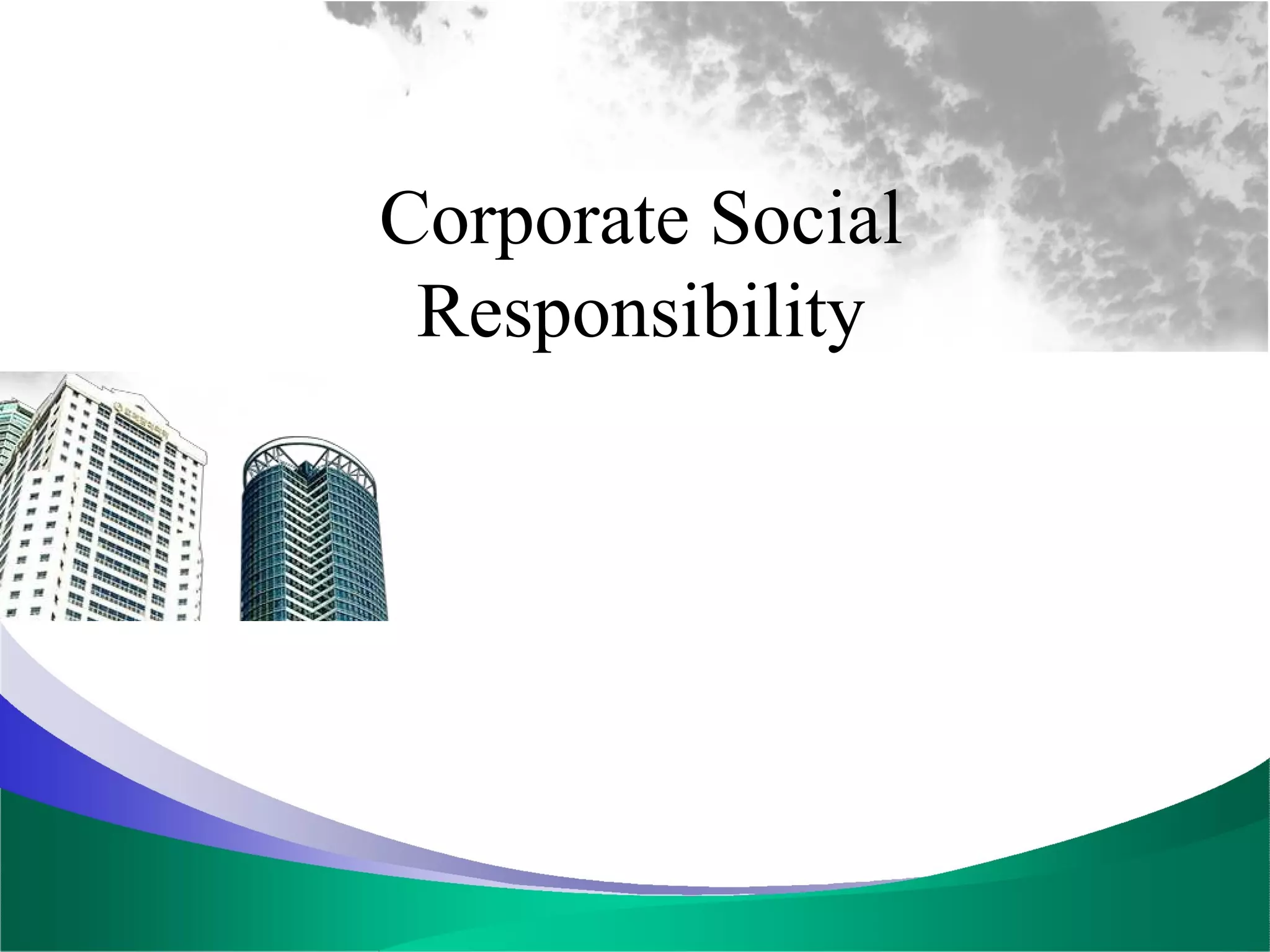 Corporate Social Responsibility | PPT