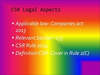 CSR-CORPORAT SOCIAL RESPONSIBLITY | PPT