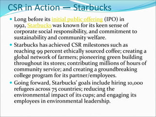 CORPORATE SOCIAL RESPONSIBILITY | PPT