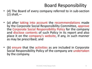 Corporate Social Responsibility | PPT