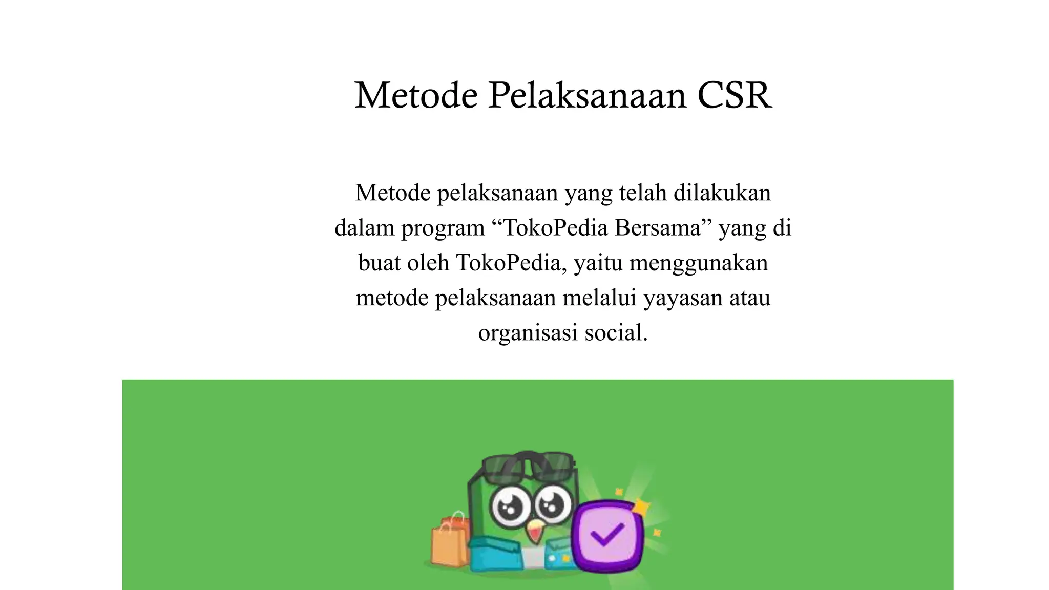 Tugas Kuliah Corporate Social Responsibility ( CSR ) : Analisis ...
