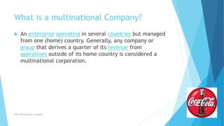 Corporate social responsibility in multi national companies(CSR) | PPT