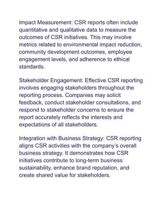 CSR - Corporate Social Responsability and Report.pdf