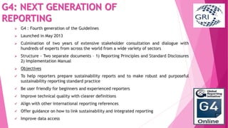 Csr gri framework | PPTX