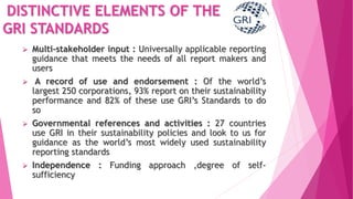 Csr gri framework | PPTX