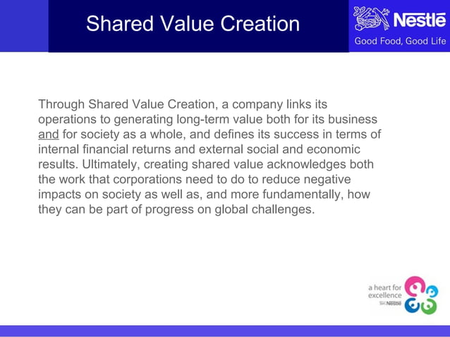 Csr nestle | PPT | Agriculture | Industries