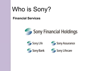 Sony - Corporate Social Responsibity | PPTX