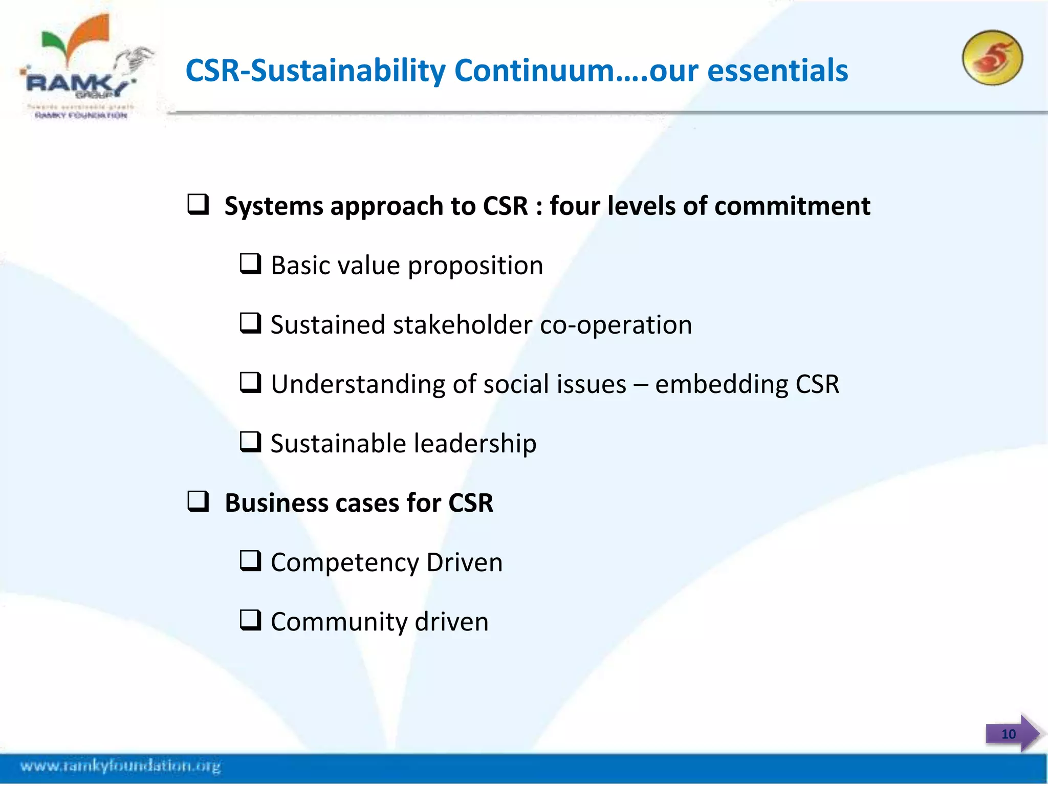 Csr sustainability | PPTX