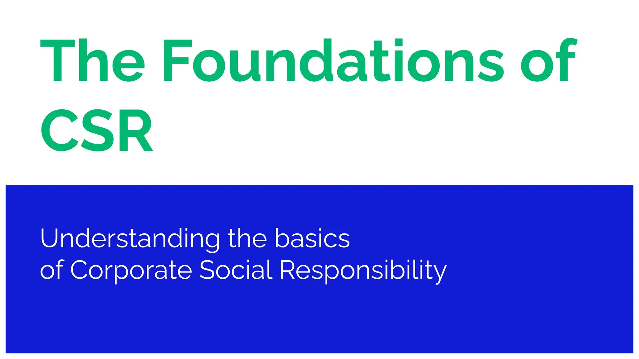 CSR01P1 The foundations of CSR Part 1.pdf