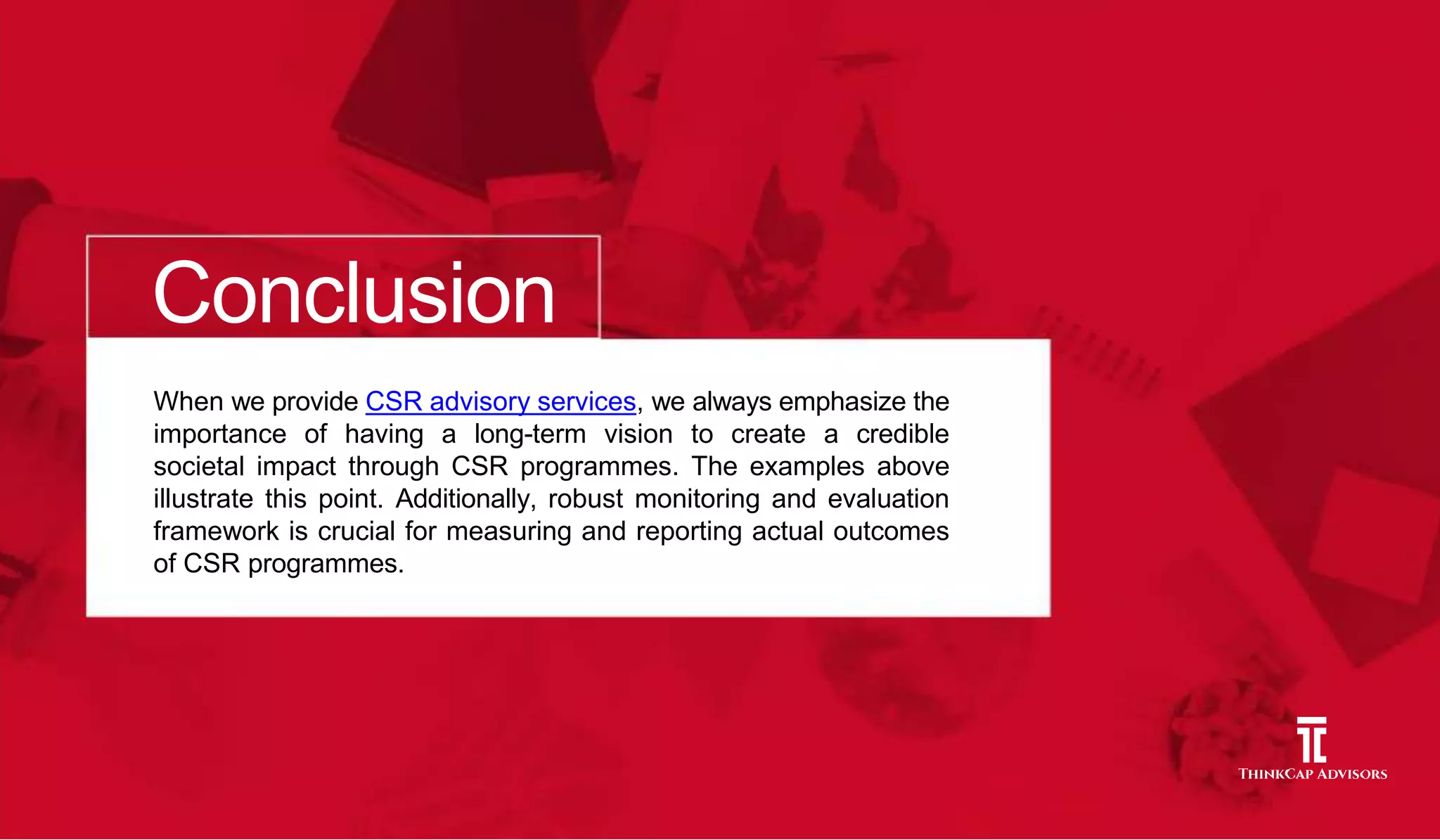 CSR Activities of Indian Corporates – FY 2021-2022 | PPTX | Business ...