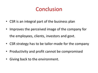 Corporate Social Responsibility | PPT
