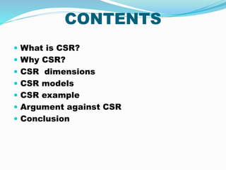 Csr (1) | PPTX
