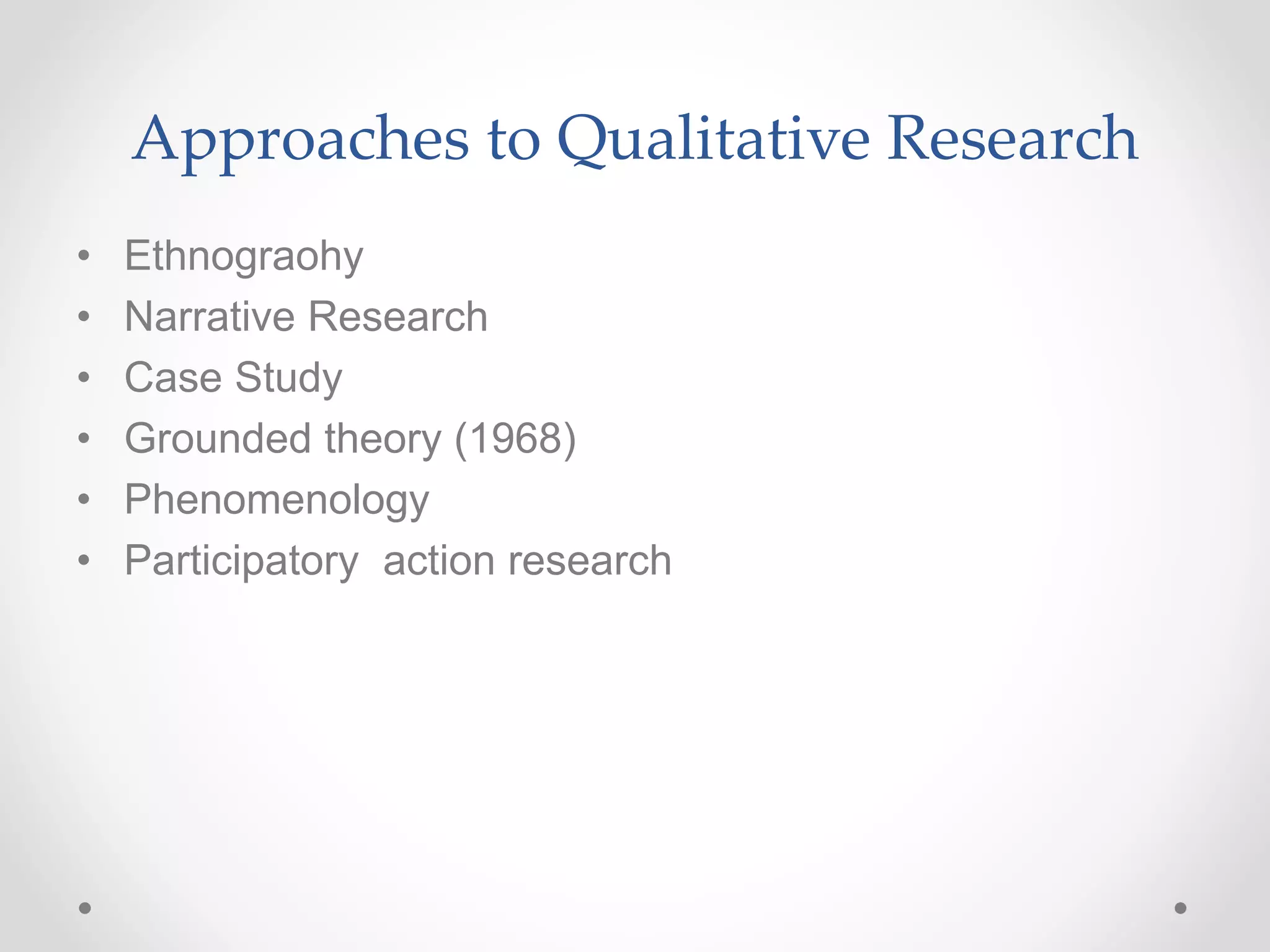 Qualitative Research | PPTX