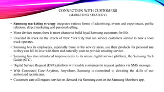 SAMSUNG CSR AND SUSTAINABILITY ACTIVITIES | PPTX