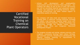 Csr activities by a hypothetical company | PPTX