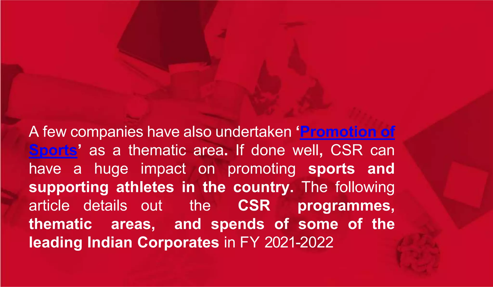 CSR Activities of Indian Corporates 2022.pptx