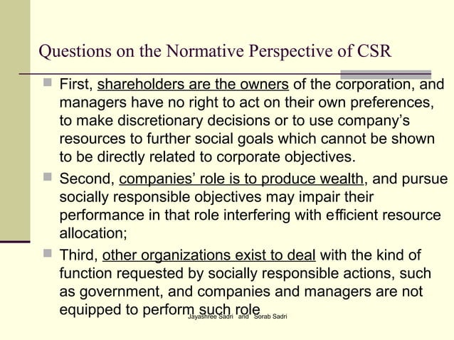 Csr and building local infrastructure | PPT | Logistics | Business