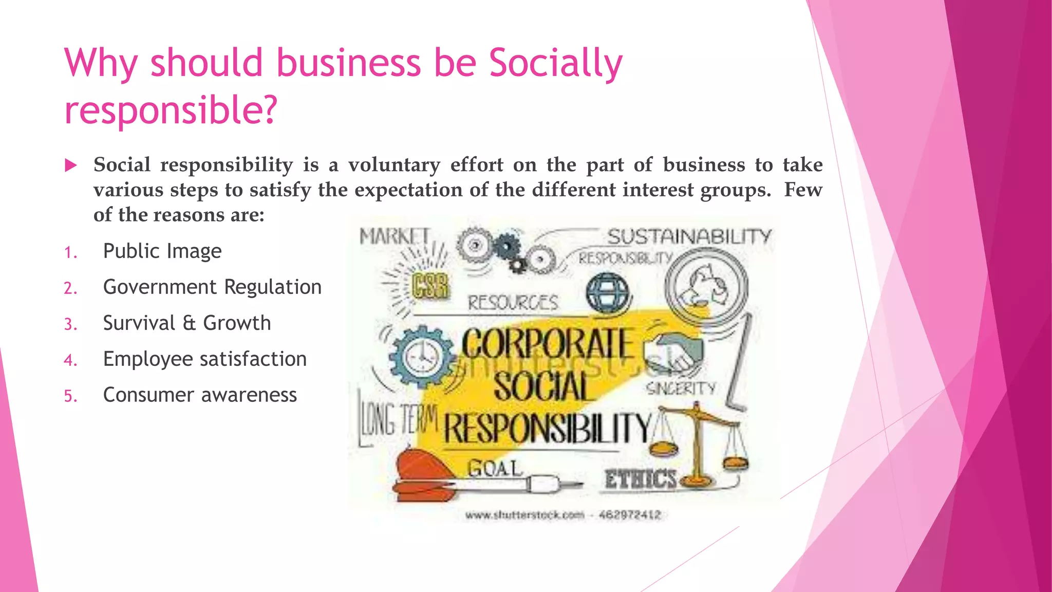 Corporate Social Responsibility and Ethics | PPTX | Business | Business ...