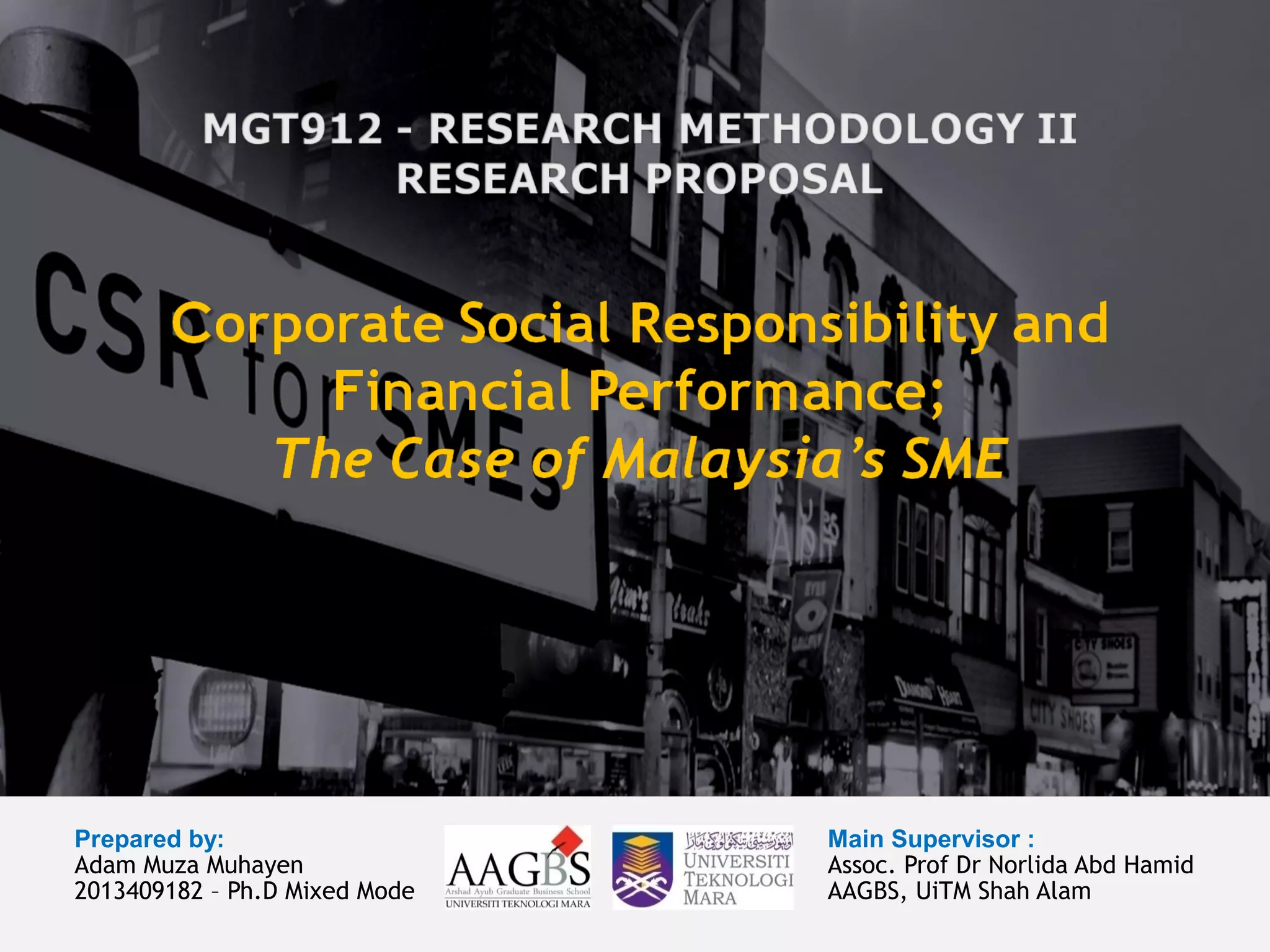Corporate Social Responsibility and Financial Performance; The Case of ...