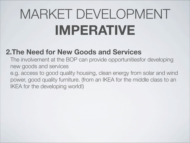 Economic Poverty: Bottom of the Pyramid | PPT