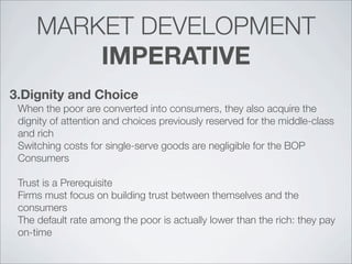 Economic Poverty: Bottom of the Pyramid | PPT