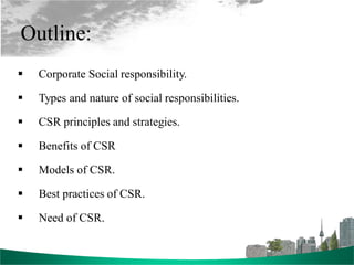 CSR | PPT