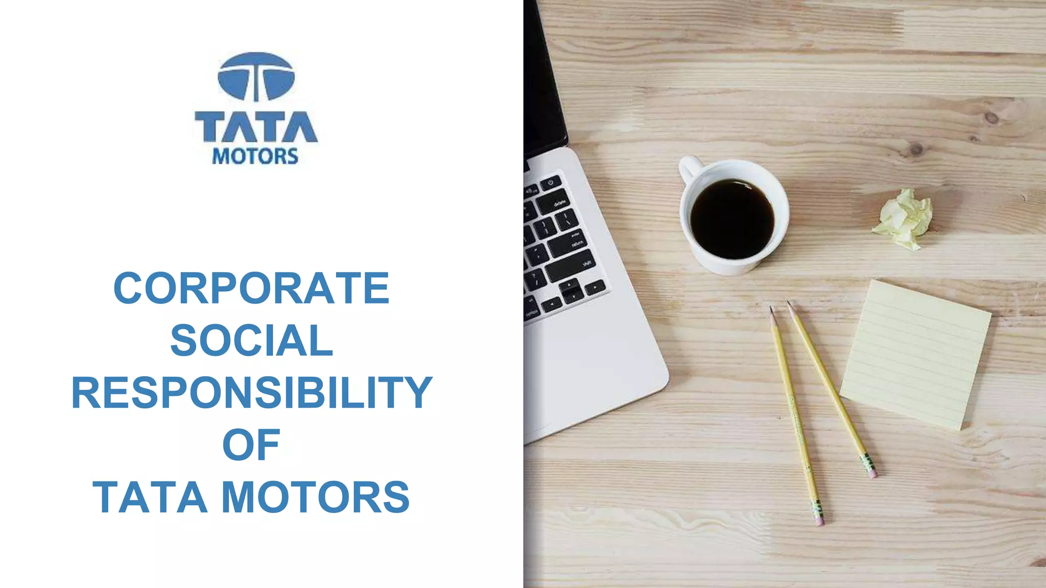 CSR by Tata Motors | PPTX