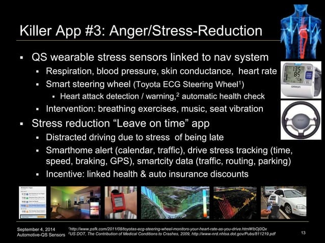 Sensor Ubiquity: Automotive-Quantified Self Integrated Sensor ...