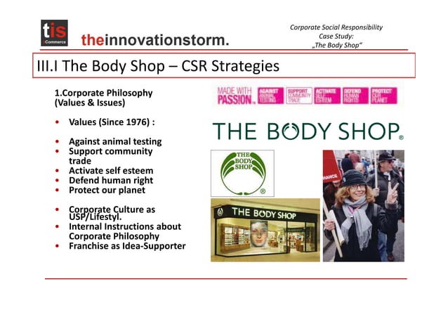 CSR _Case Study_The Body Shop | PDF