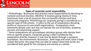Csr chap 1 2 | PPTX | Non-Profit Organizations | Industries