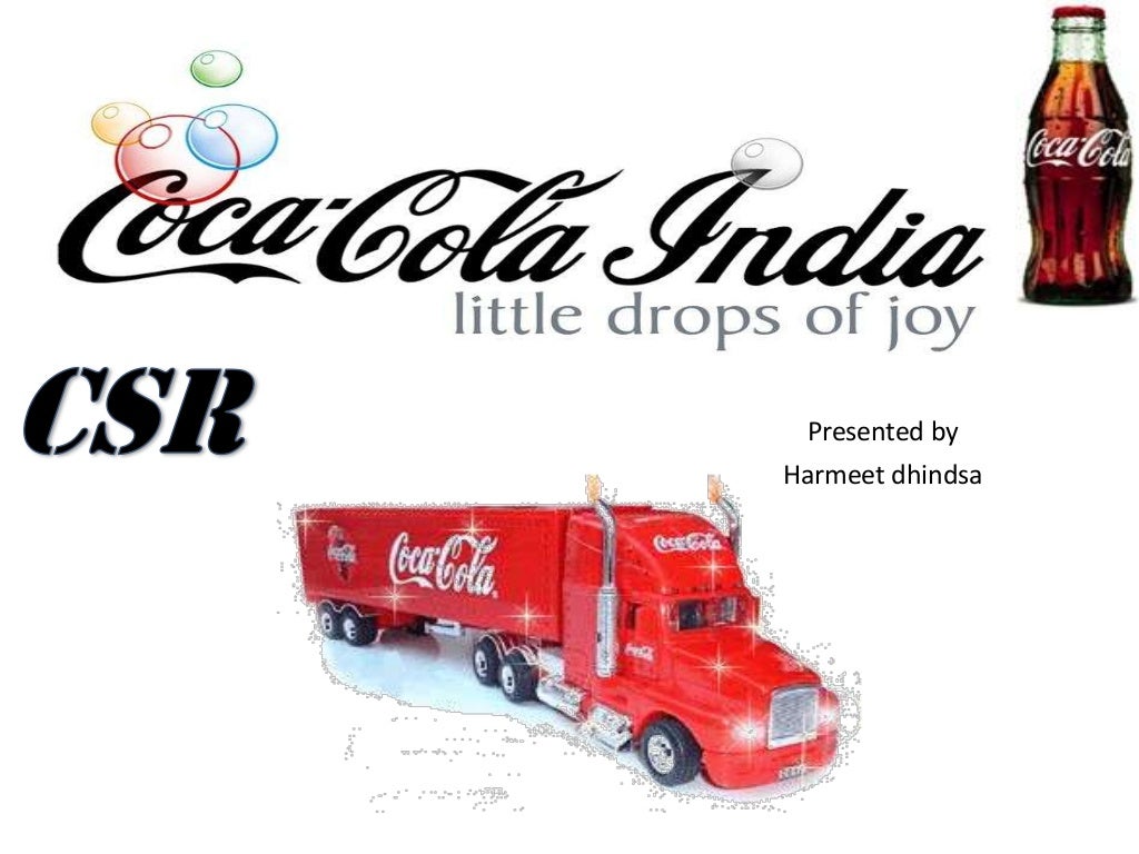 Csr coca cola