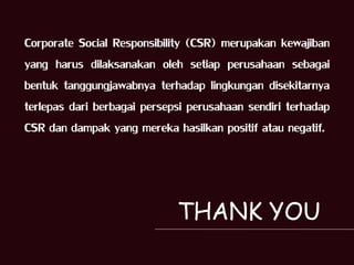 Csr (Corporate Social Responsibility) | PPTX