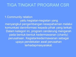 Csr dan comdev eko j. ppt | PPT