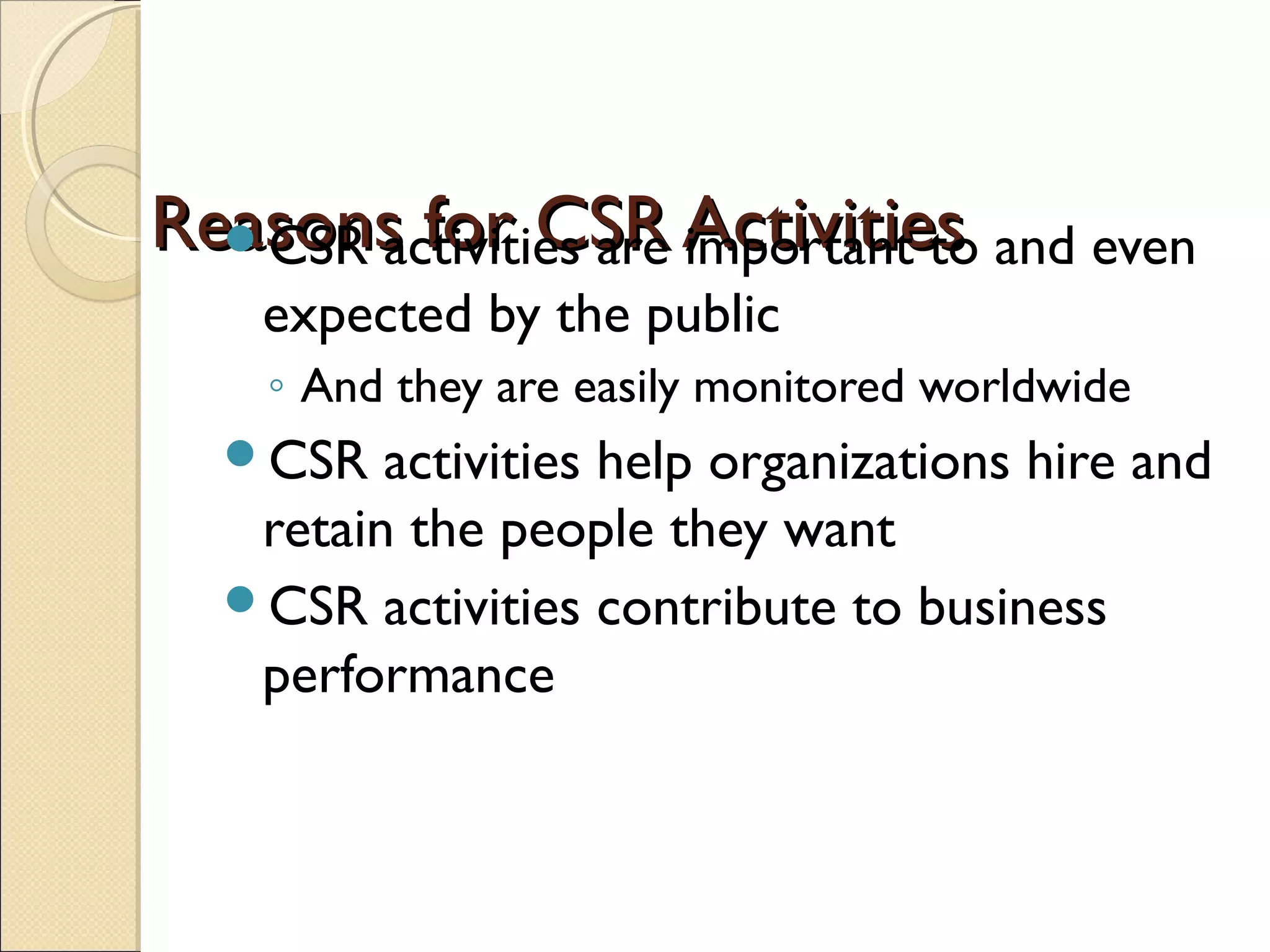 Csr & ethics | PPT