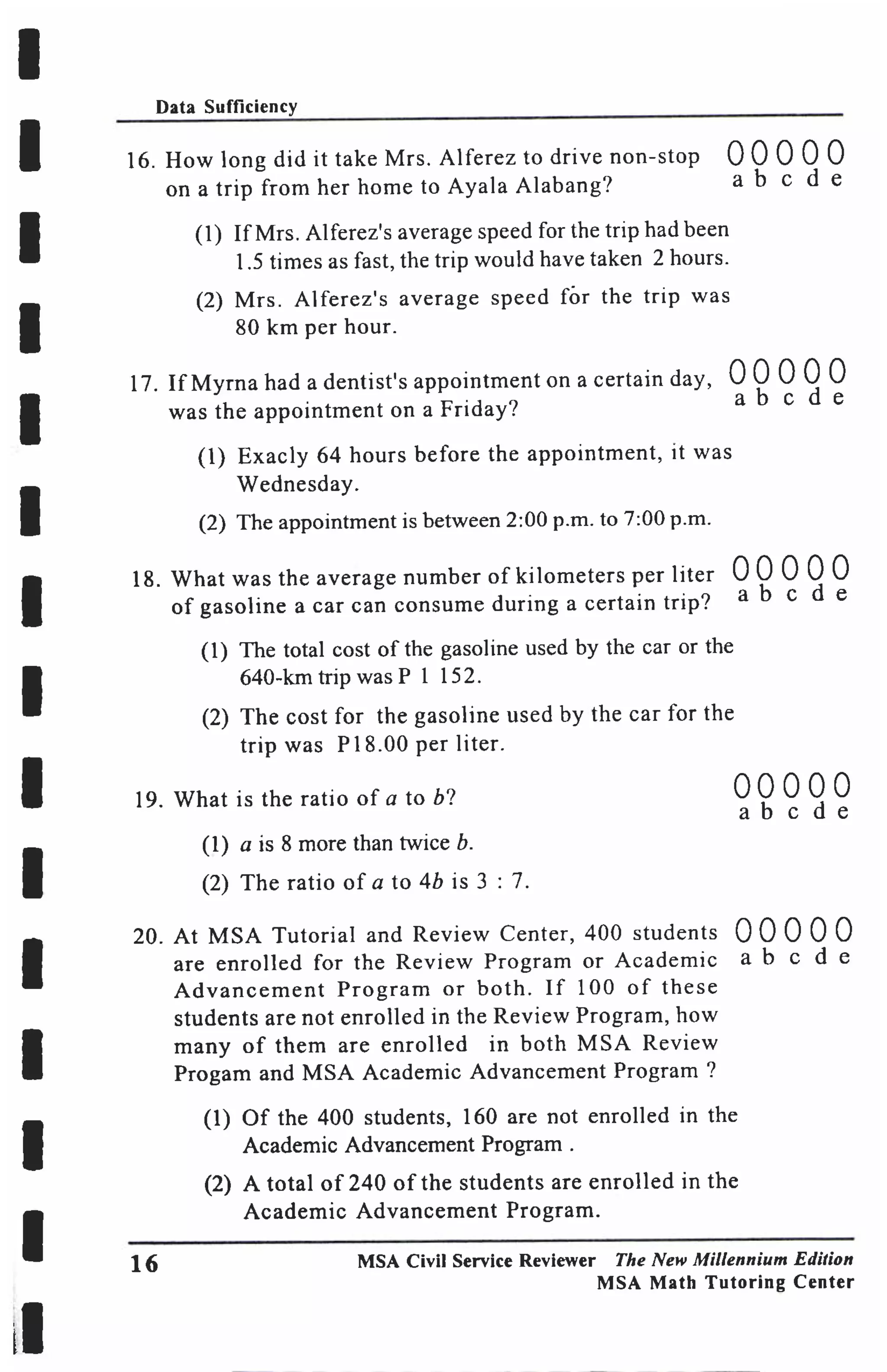 Civil Service (CS) Examination Reviewer | PDF