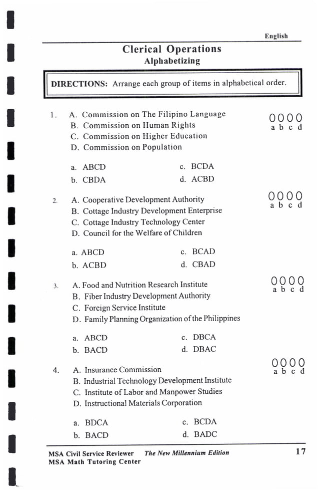 Civil Service (CS) Examination Reviewer | PDF