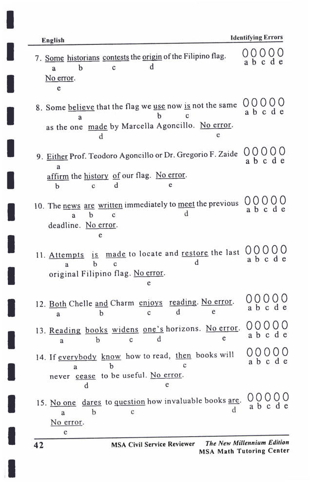 Civil Service (CS) Examination Reviewer | PDF