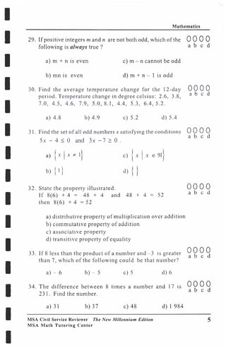 Civil Service (CS) Examination Reviewer | PDF