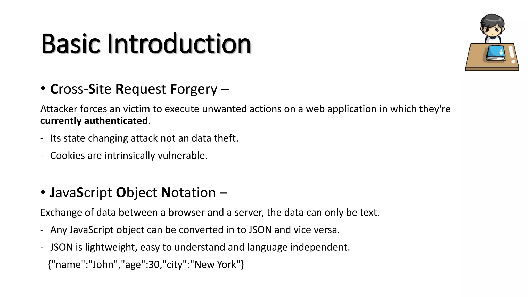 JSON based CSRF | PPTX