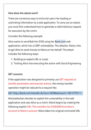 Cross-site request forgery (also known as CSRF) is a web vulnerability ...