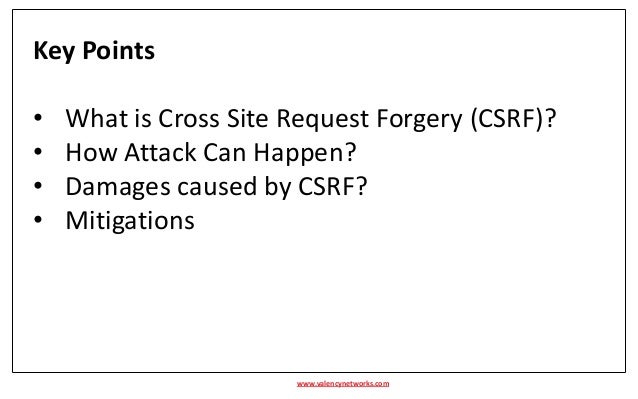 Cross Site Request Forgery (CSRF) Scripting Explained Cross Site Request Forgery (CSRF) Scripting Explained
