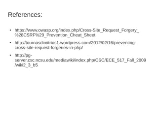 CSRF Basics | PDF