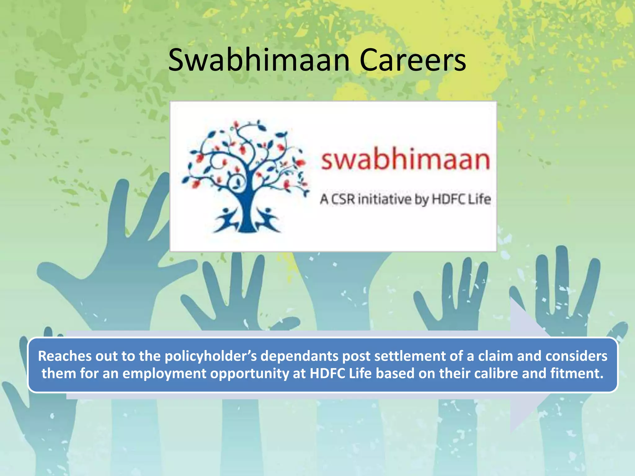 Corporate Social Responsibility Initiatives by HDFC Bank and HDFC Life ...