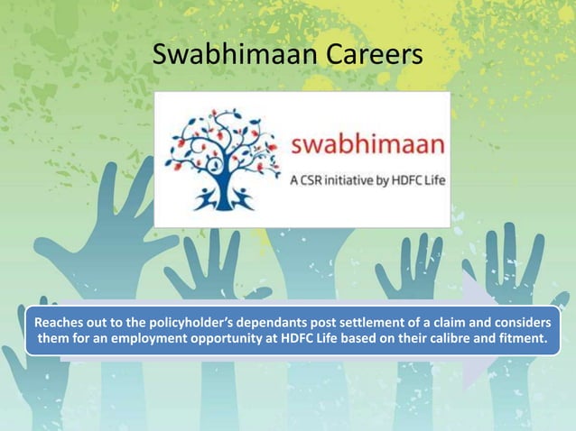 Corporate Social Responsibility Initiatives by HDFC Bank and HDFC Life ...